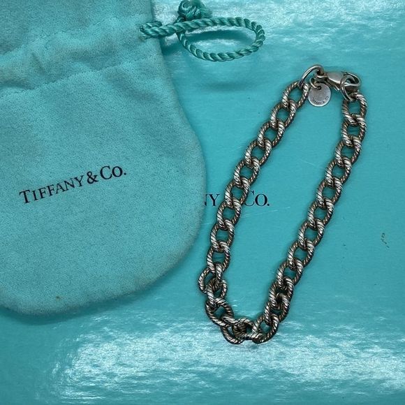 Tiffany & Co. | Jewelry | Tiffany Co Vintage Cable Twist Bracelet ...